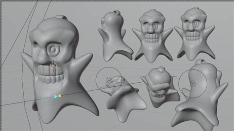 Free Stl File Bizarre Ghost Halloween・3d Printer Model To Download・cults