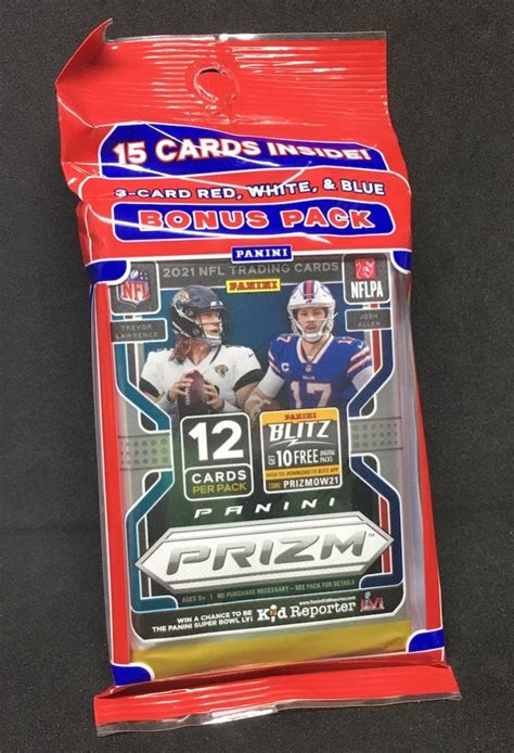 Buzz Break 2021 Panini Prizm Football Cards Jumbo Pack Blowout Buzz