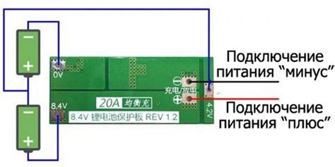 BMS плата контроля 2-х аккумуляторов 18650, 20 А | AmperMarket.kz