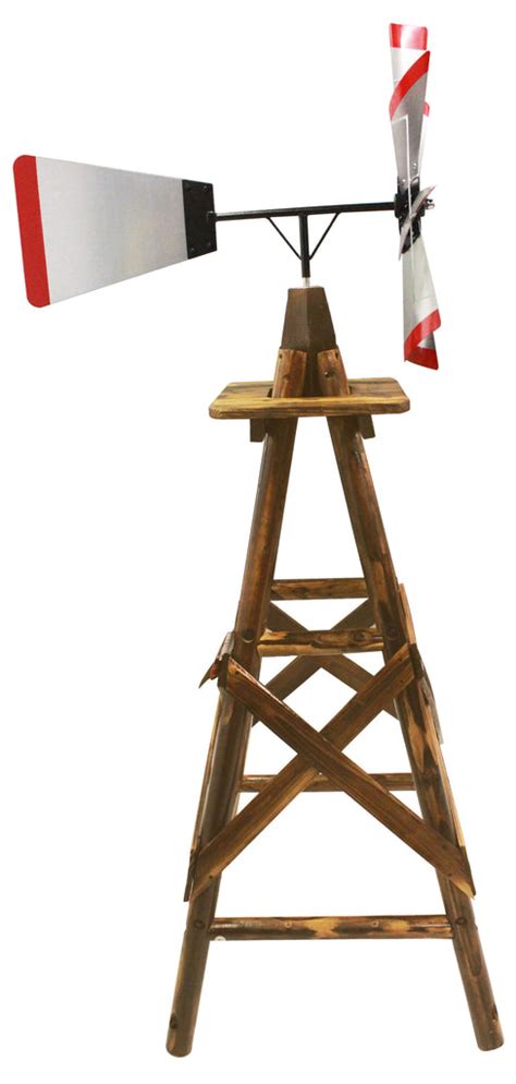 65 Ft Char Log Windmill Leigh Country