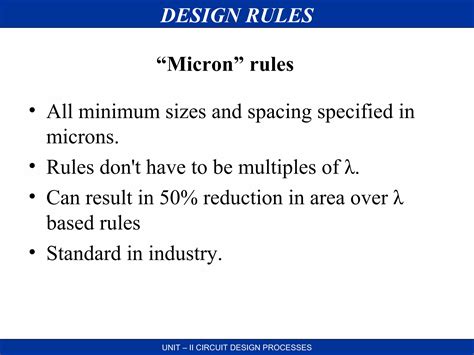 Vlsi Circuit Design Process Ppt
