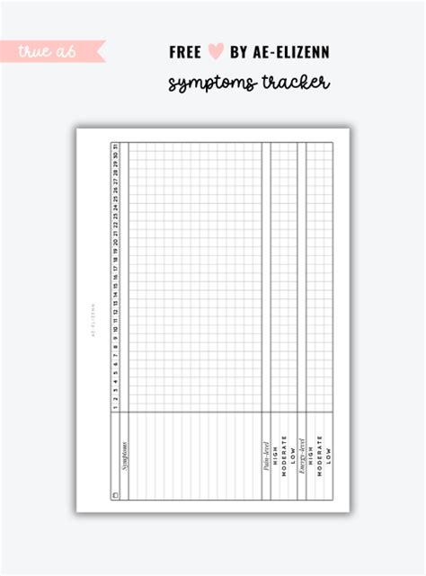 AE Elizenn Free Printable Planner Inserts