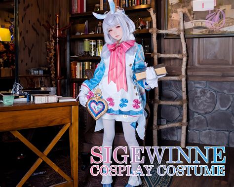 Sigewinne Cosplay Genshin Impact Sigewinne Costume Cosplay Etsy