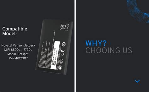 Amazon Com Qoutmcuy Mifi L Battery Mah Upgraded New Replacment Battery For Novatel