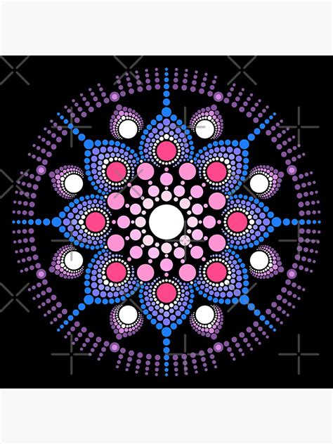 Cicular Mandala Designmandaala Psychedelic Coloful Multi Circles