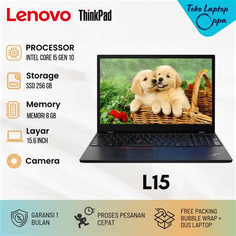 Jual Laptop Lenovo Thinkpad L Ram Gb Ssd Gb Layar Lebar Shopee Indonesia