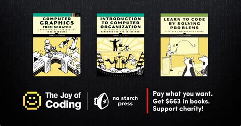 Humble Book Bundle The Joy Of Coding By No Starch Press Bundle Bundle Scan