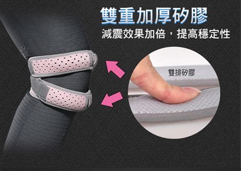 【ad Rocket】粉色限定款 雙邊加壓膝蓋減壓墊 單入｜品牌旗艦店 髕骨帶 膝蓋 減壓 護膝台灣24h出貨 蝦皮購物
