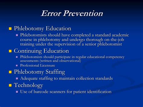 PPT Pre Analytical Laboratory Errors PowerPoint Presentation Free