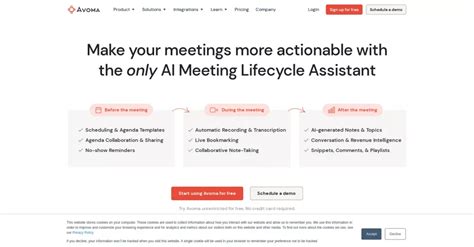 Avoma AI Tools Catalog