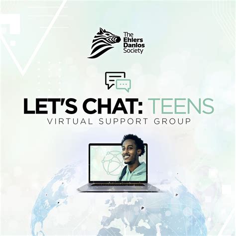 Lets Chat Teens Virtual Support Group The Ehlers Danlos Society