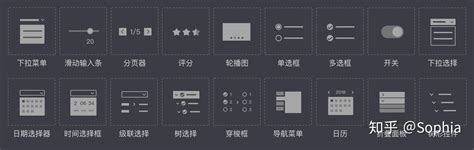拯救「低效率」，原型中最常用的「47个交互组件」送给你！ 知乎