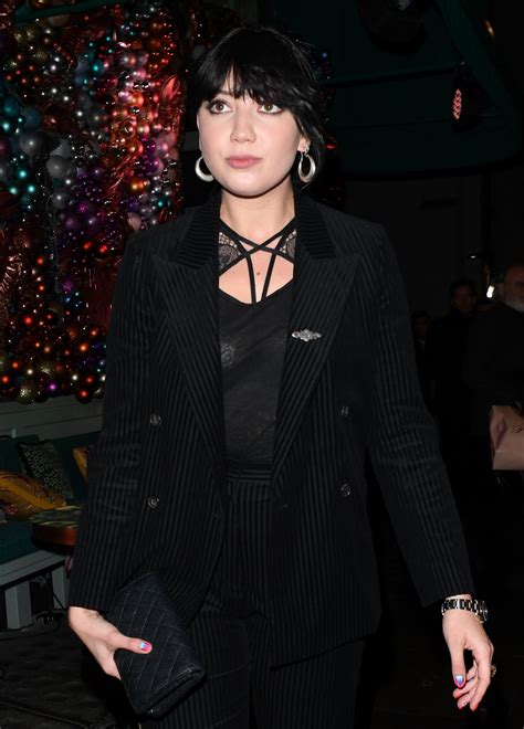 Daisy Lowe Leaves Sexy Fish Restaurant In London Hawtcelebs