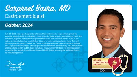 Sarpreet Basra Md Lake Charles Memorial Health System
