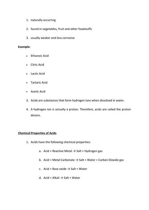Chemistry Form 4 Revision Notes Chemistry Form 4 Spm Thinkswap