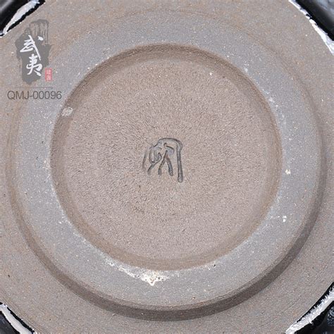 建盏阙梅娇黑牡丹禅定杯阙梅娇QMJ 00096 武夷建盏
