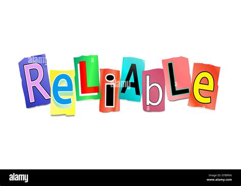 Reliable And Dependable Cut Out Stock Images Pictures Alamy