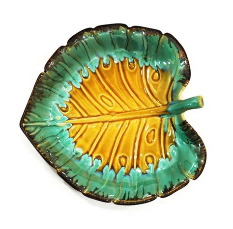 Plain Ceramic Leaf Shape Dinner Plates For Interior Decor At ₹ 249 Piece In Khurja