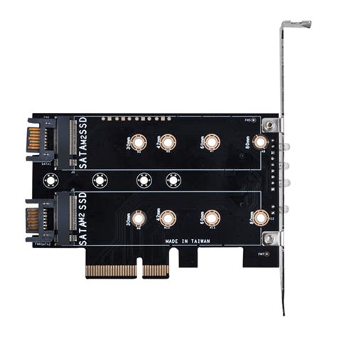 SilverStone ECM27 3 Port M 2 SSD To PCI E X4 Adapter Card SST ECM27 Mwave