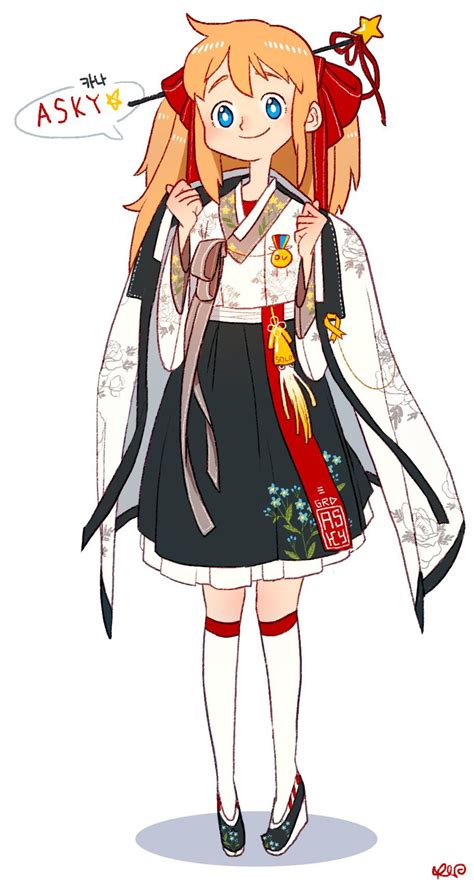 한복 Korean Traditional Clothes Hanbok 한복 캐릭터 일러스트 일러스트레이션 캐릭터 아트