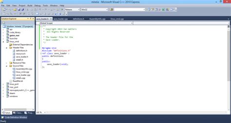 Source Code Screenshot Image Mineia Moddb