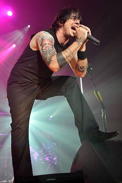 Singer Adam Gontier Of Three Days Grace Performs Live At The Cruzan