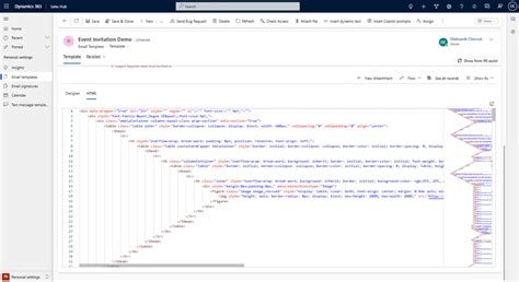 Transition To The Rich Text Editor In D365 Email Templates Uds Blog