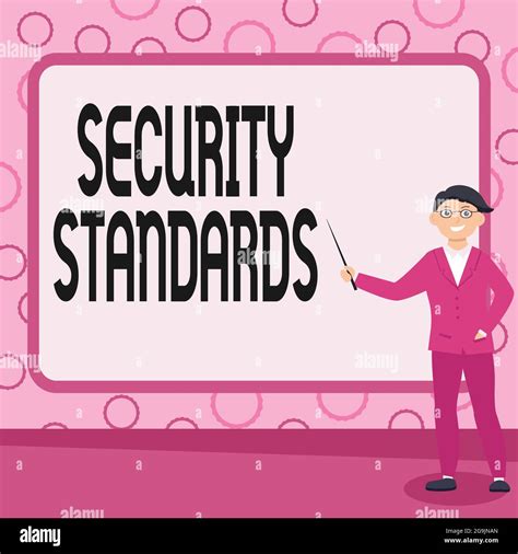 Conceptual Display Security Standards Internet Concept The Scope Of