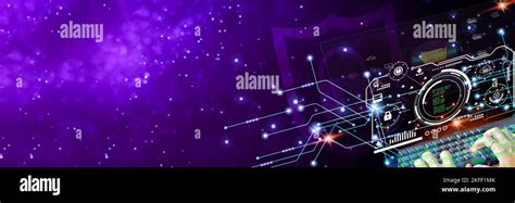 Concept Cybersecurity Data Protection From Hackers Data Protection