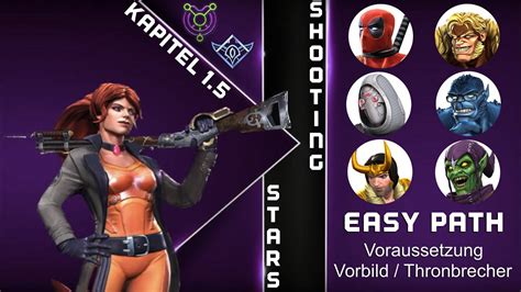MCOC 7 Mission Shooting Stars Easy Path Chapter 1 5 YouTube