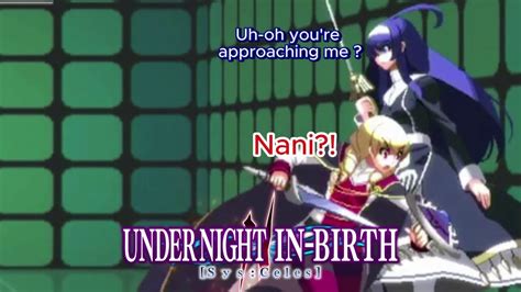 Under Night In Birth Ii Sys Celes A Tip To Dodge Grabs Youtube