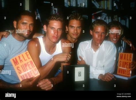 West Hollywood California Usa 1st May 1996 Models Michael Duvert