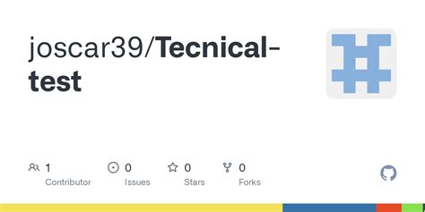 Github Joscar Tecnical Test