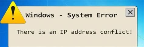 How To Solve Windows Has Detected An Ip Address Conflict Problem On