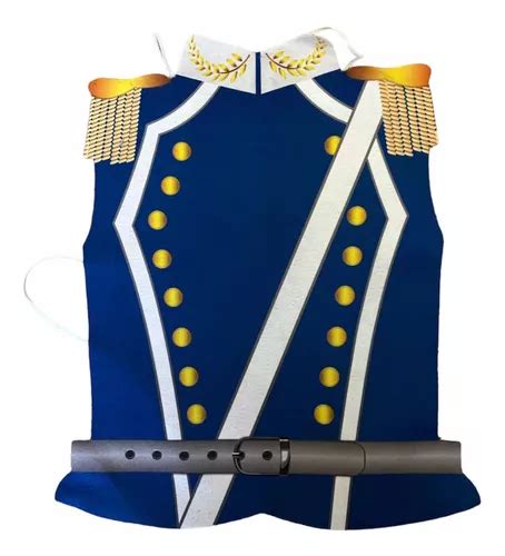 Pechera San Martín Disfraz Patrio Tela MercadoLibre