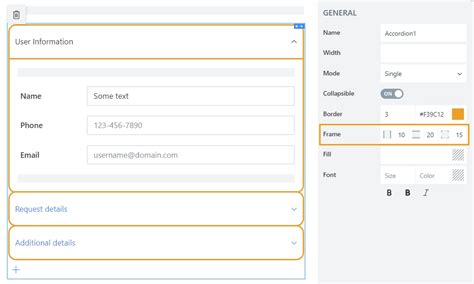 Accordion Plumsail SharePoint Forms Documentation