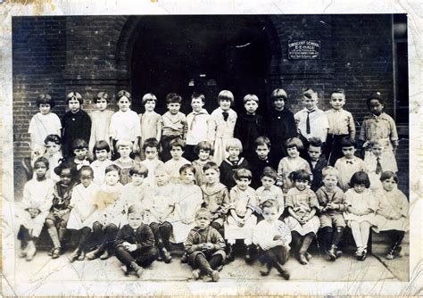 My Great Grandmothers First Grade Class Photo Pittsburgh Circa 1924