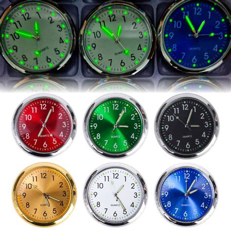 Luminous Car Clock Ornament Waterproof Electronic Clock Quartz Watch Bicycle Motorcycle Watch