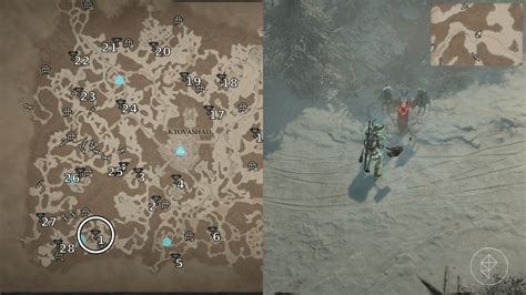 All Fractured Peaks Altar Of Lilith Locations And Map In Diablo 4 Polygon
