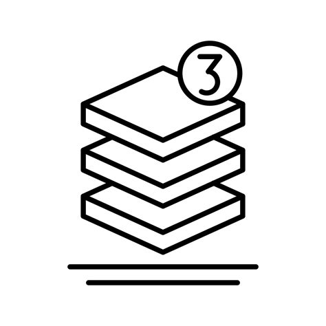 Layers Vector Icon 14654665 Vector Art At Vecteezy