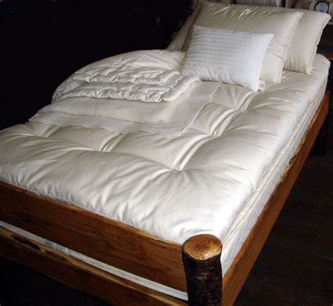 Holy Lamb Organics Quilted Ultimate Wool Mattress Topper Twin By Holy