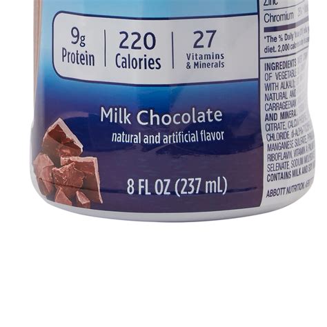Oral Supplement Ensure® Original Shake Milk Chocolate Flavor Liquid 8