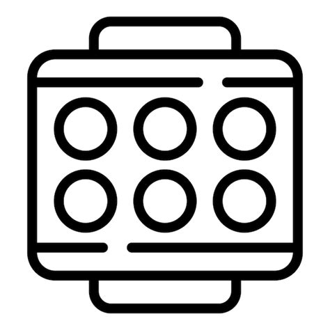 Premium Vector Metal Bakeware Icon Outline Vector Baking Ceramic Form