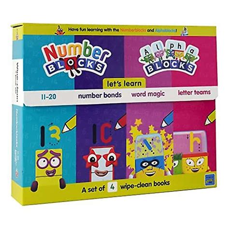 Numberblocks And Alphablocks Lets Learn Numbers And Letters Set