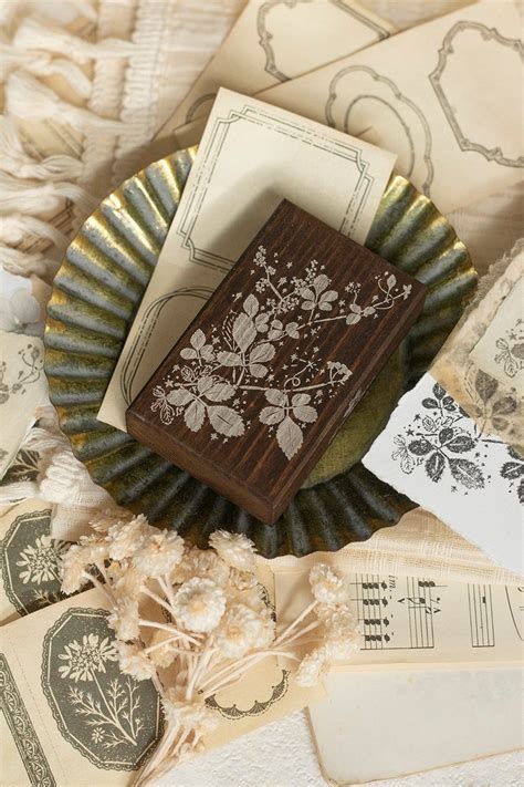 日常光點 染木印章 後院的葉子 樂意 Loidesign【官方】｜印章印台人氣榜 Pinkoi