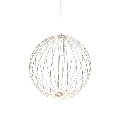 Metal Sphere Light Fixture