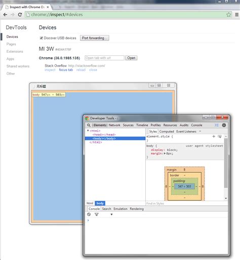 Chrome Cannot Inspect Webpages On Android Stack Overflow