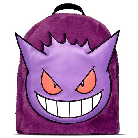 Difuzed Gengar Pokémon Backpack Purple Dressinn