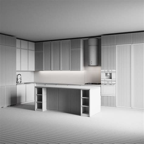 Kitchen 059 3d Model Turbosquid 2014875