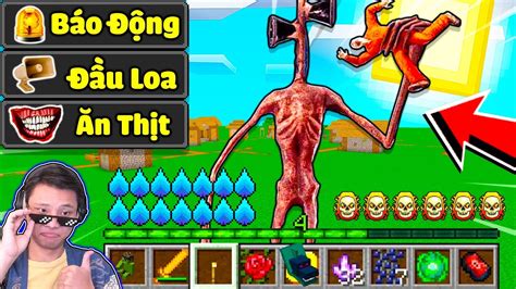 JAYGRAY THỬ THÁCH 100 NGÀY LÀM SIREN HEAD SINH TỒN TRONG MINECRAFT SỞ
